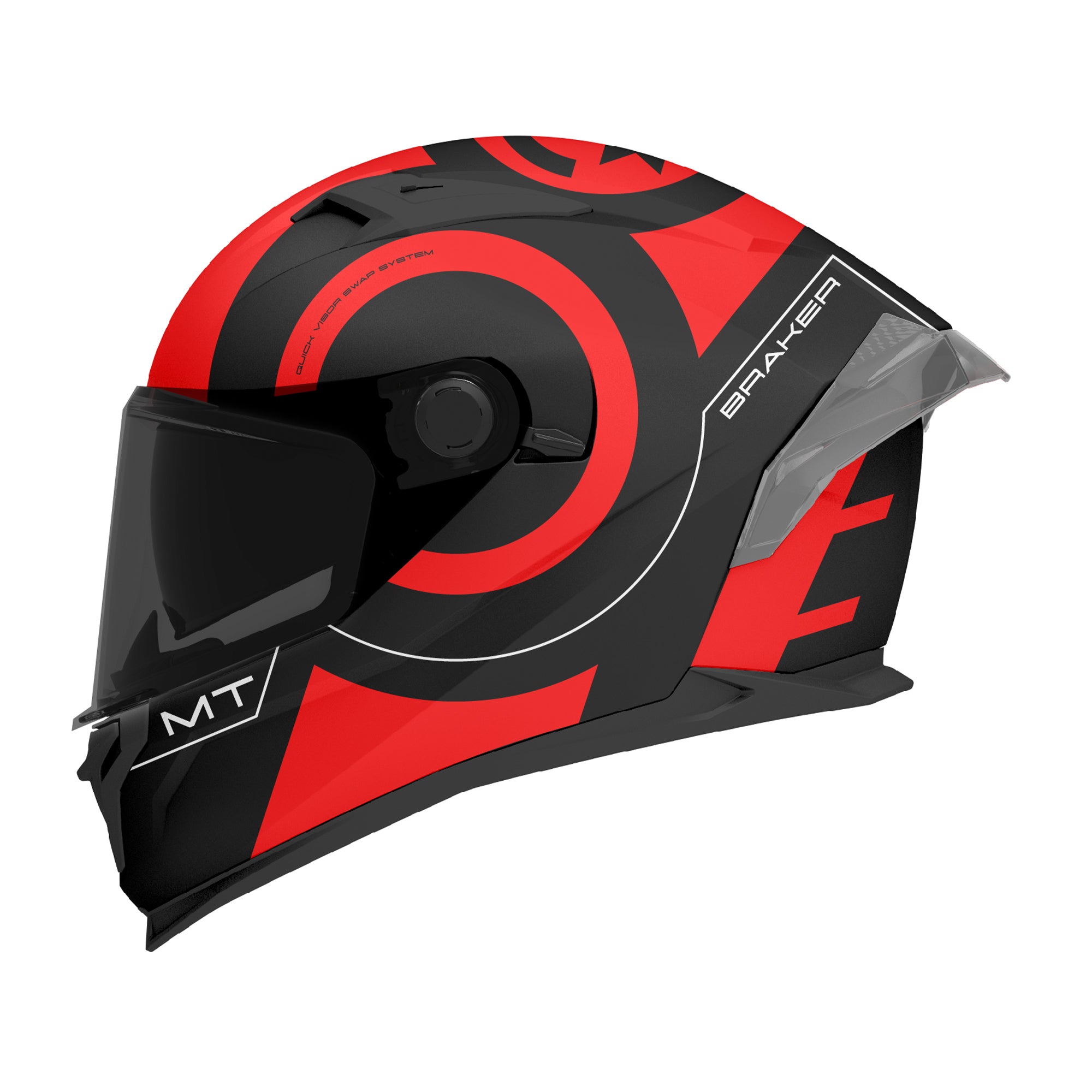 MT Braker SV Inox A5 Matt Black Red – Bridge Motorcycles Limited